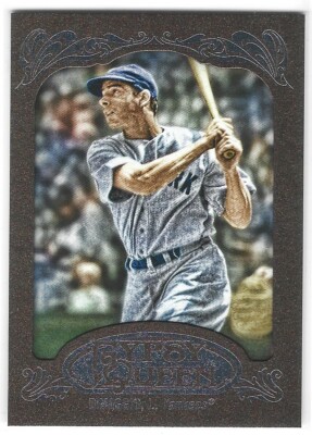 JOE DIMAGGIO 2012 GYPSY QUEEN FRAMED GOLD YANKEES T# | eBay