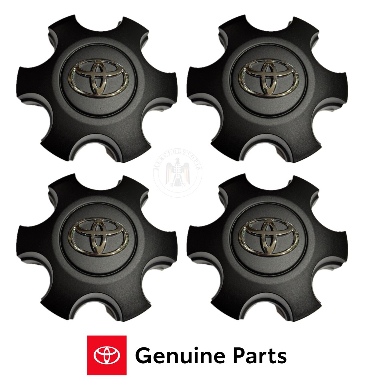 2016-2021 Toyota Tacoma SR5 Matte Black 16" Wheel Center Caps PT280 ...