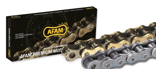 Transmission Chain 102L AFAM 520 Triumph T100 900 Bonneville Black 2017 ...