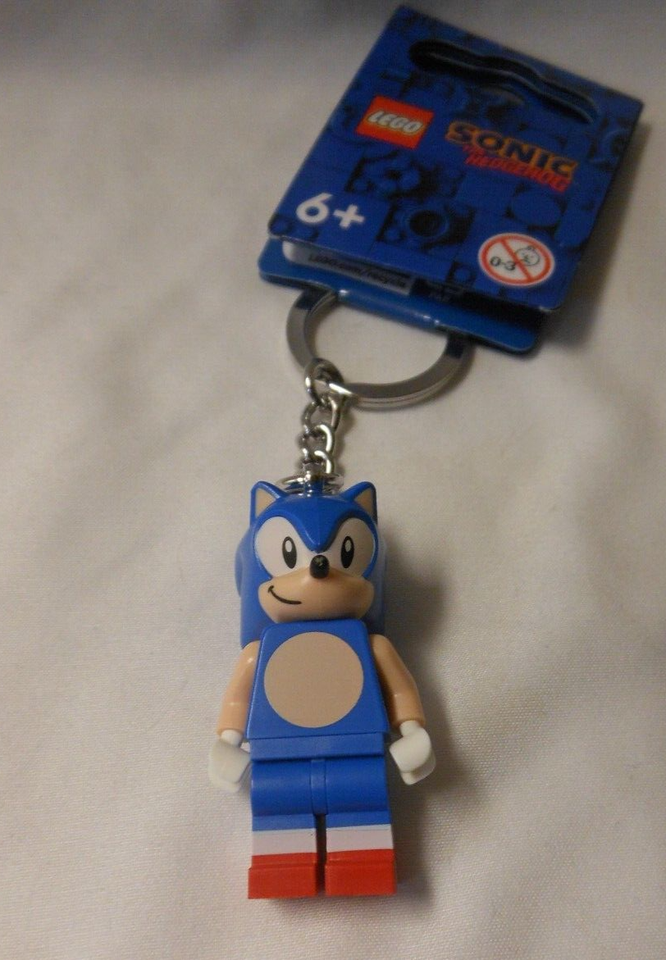 Lego 854239 SONIC THE HEDGEHOG MINI FIGURE Key Chain w/Ring 2023 ...