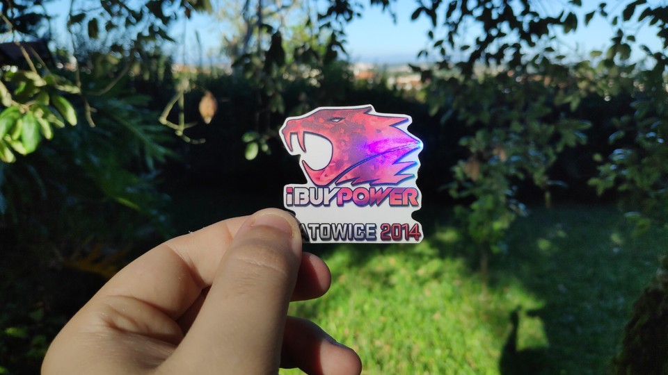 iBUYPOWER Holo Katowice 2014 CSGO CS Counter Strike CS2 Sticker (Holo ...