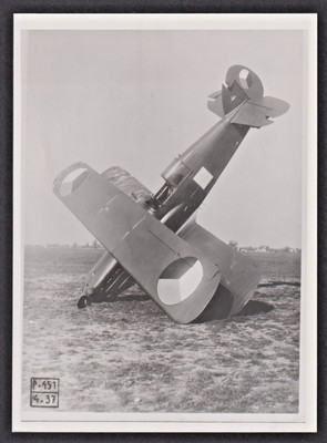 Vintage Rare Photo Crashed Biplane Czechoslovakia Avia B-534 Aircraft ...