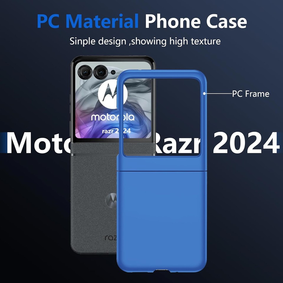 For Motorola Razr 2024 /Razr+ Plus Ultra 2025 Case Ultra Thin Hard PC ...