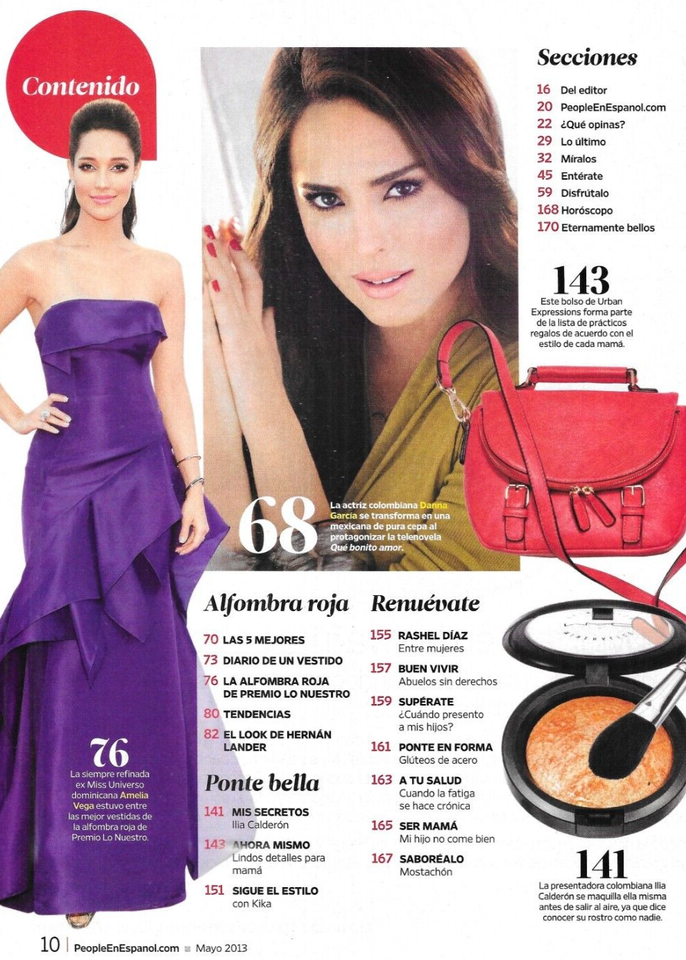 People Magazine Angelica Vale Julio Iglesias Jenni Rivera Fernando ...