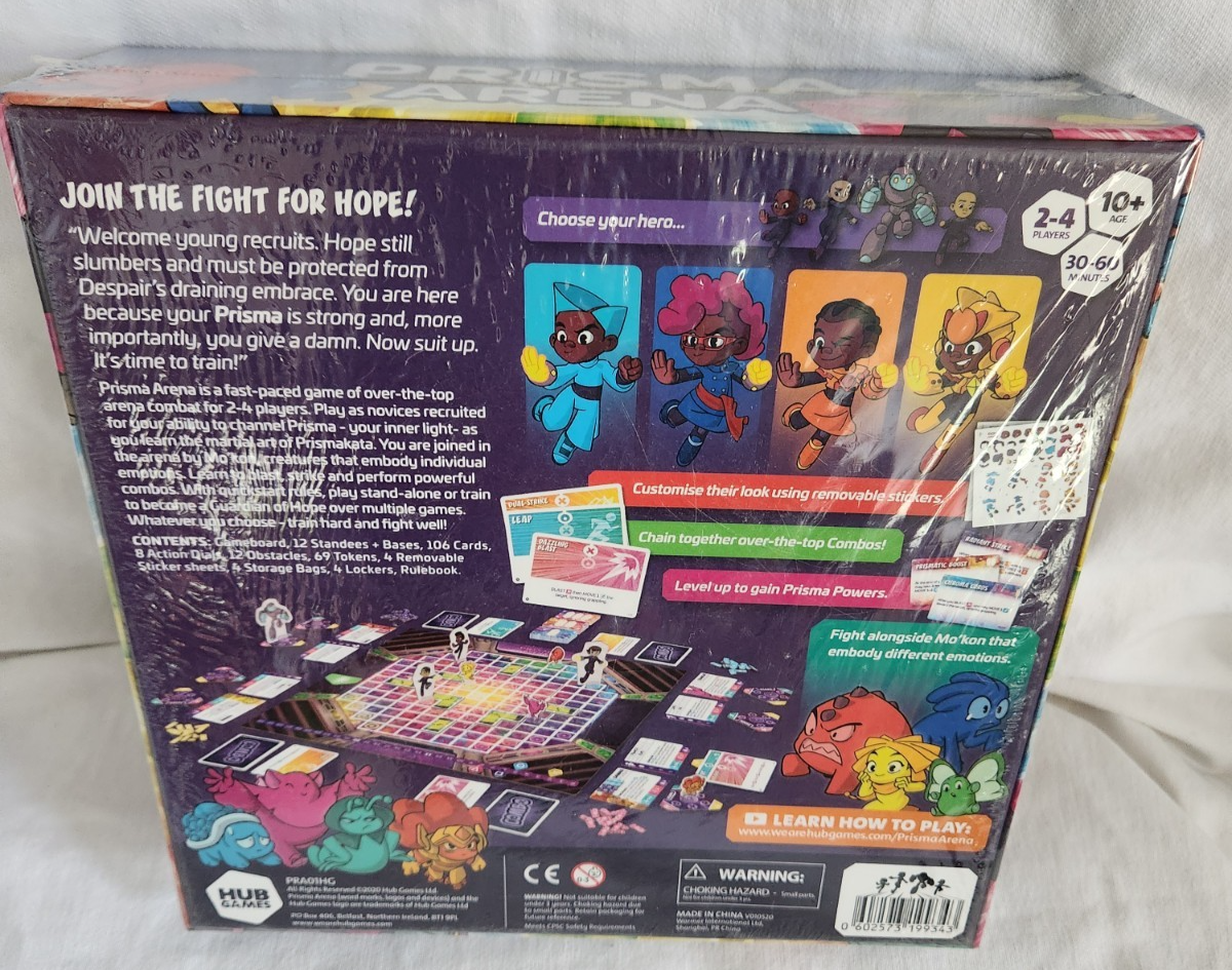 Prisma Arena Board Game by HUB Games | 2-4 Players | Brand New Sealed ...