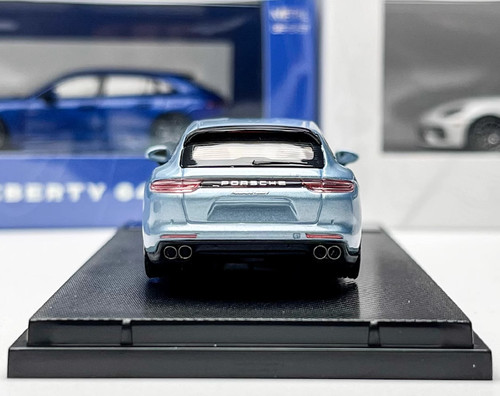 Liberty 1:64 Ice Blue Panamera Turbo S Figure Sport Model Diecast Metal ...