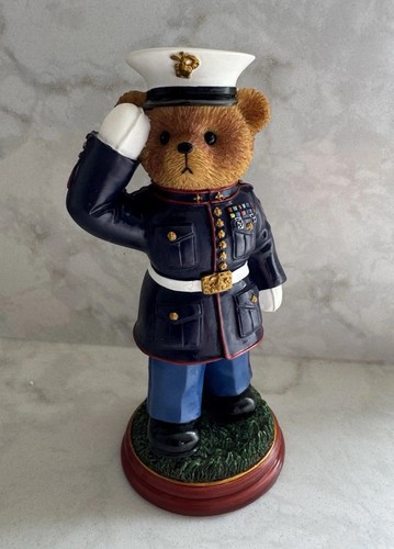 HAMILTON COLLECTION TEDDY BEAR MARINE "CORPS PRIDE" SEMPER FI FIGURE | eBay
