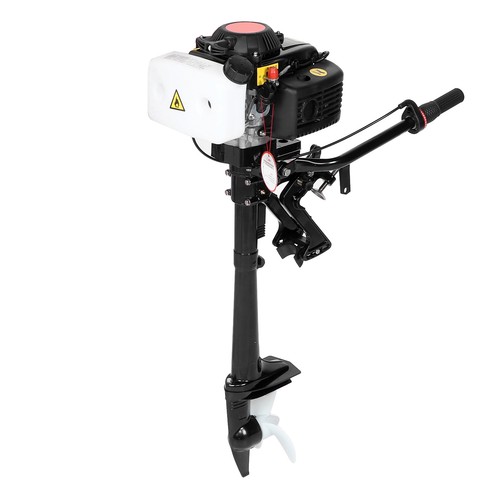 4 Stroke 4HP Outboard Motor Boat Engine Propeller Air Cooling System ...