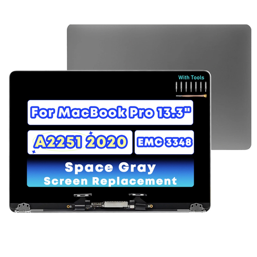 NEW For MacBook Pro 13.3" A2251 Screen Display Assembly EMC 3214 3358 ...