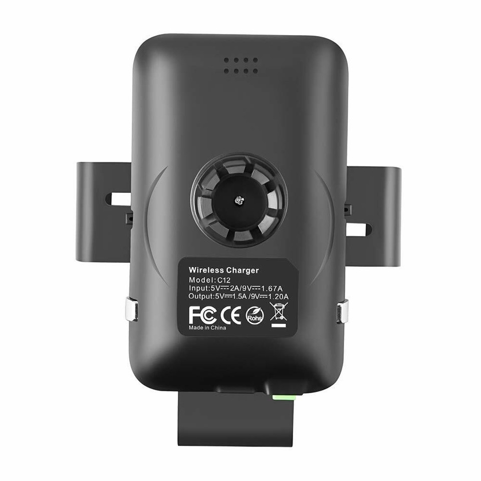 QT S Wireless Car Charger Latest Qi C12 Voice Control Infrared ...