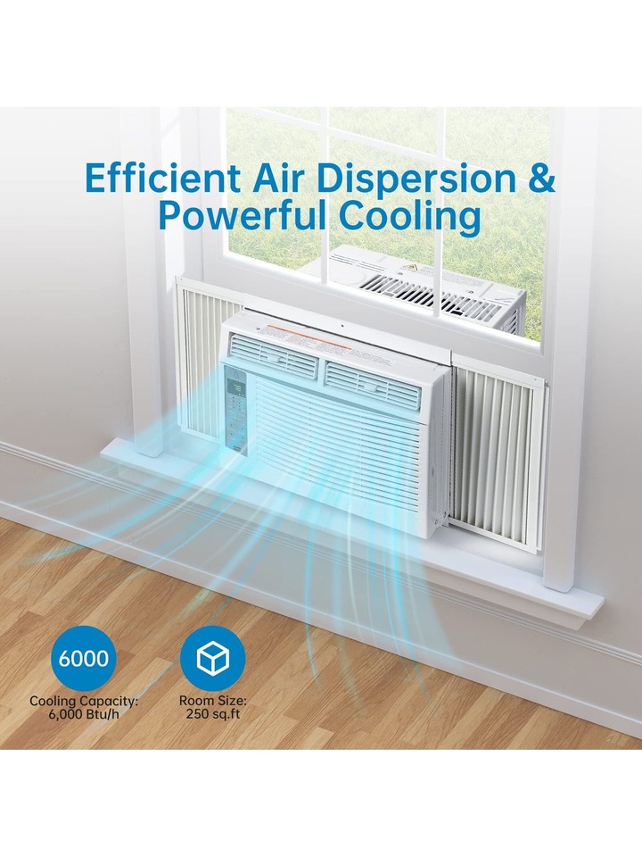 5000 BTU Window Mounted Air Conditioner - Efficient Cooling Small ...