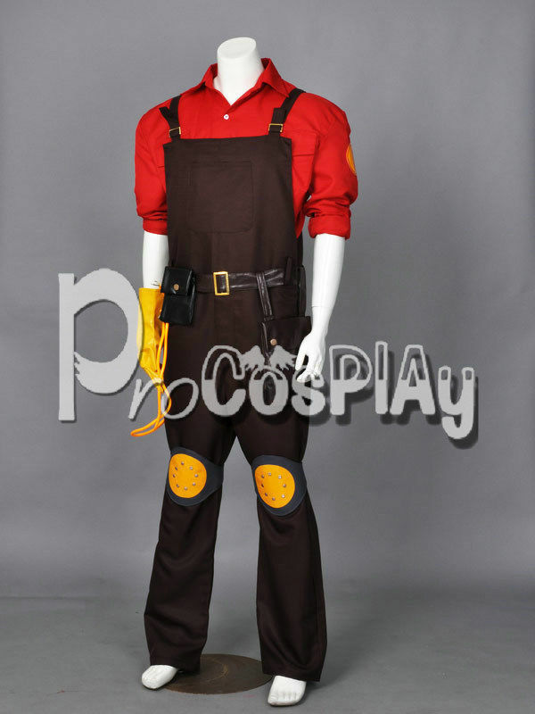 Team Fortress 2 Red Engineer Cosplay Costume {} | eBay
