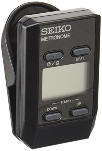 SEIKO Clip-on Digital Metronome DM51 Black Free Ship w/Tracking# New ...
