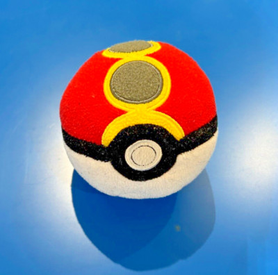 Official Pokemon Pokeball Repeat Ball TOMY Nintendo soft Plush Toy 5 ...