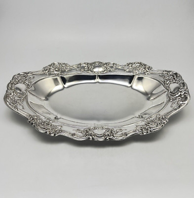 Bowls - Silver Plated Rose Bowl