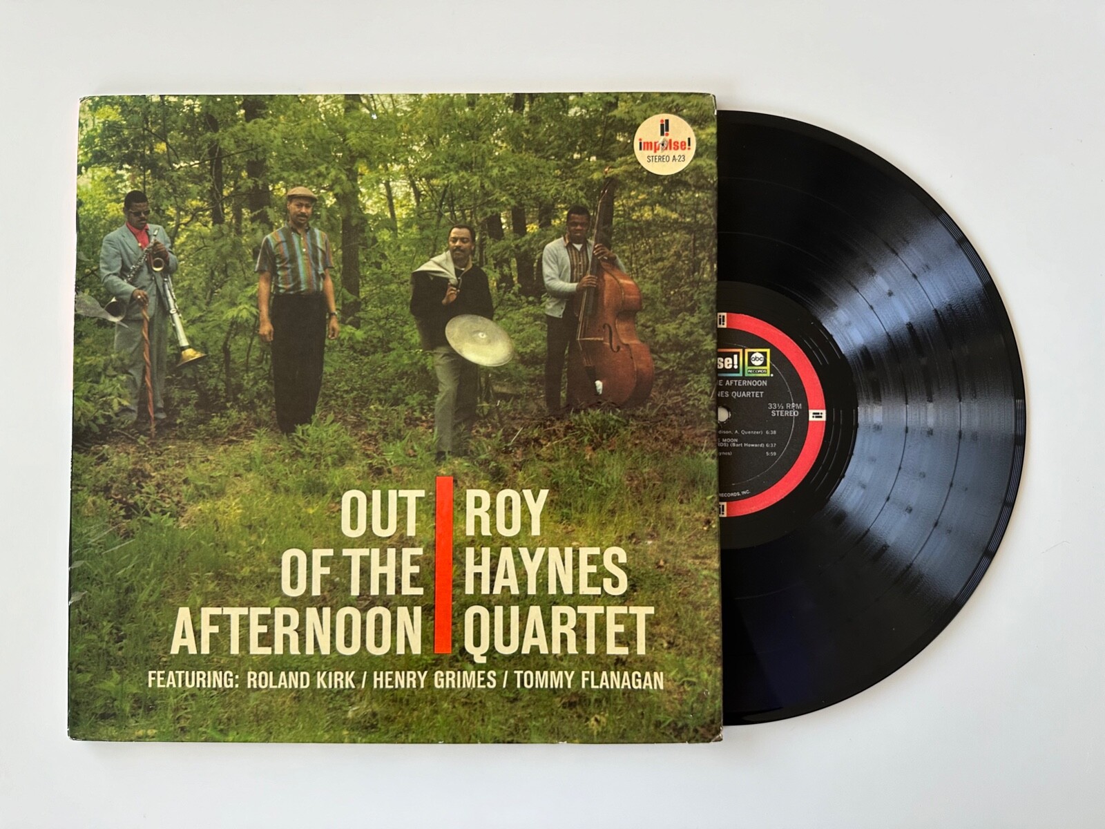 ROY HAYNES QUARTET - OUT OF THE AFTERNOON - VINYL LP - IMPULSE! RECORDS ...