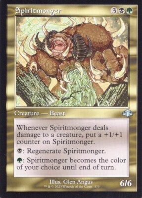 SPIRITMONGER 370 RETRO FRAME DOMINARIA REMASTERED MTG MAGIC NM | eBay