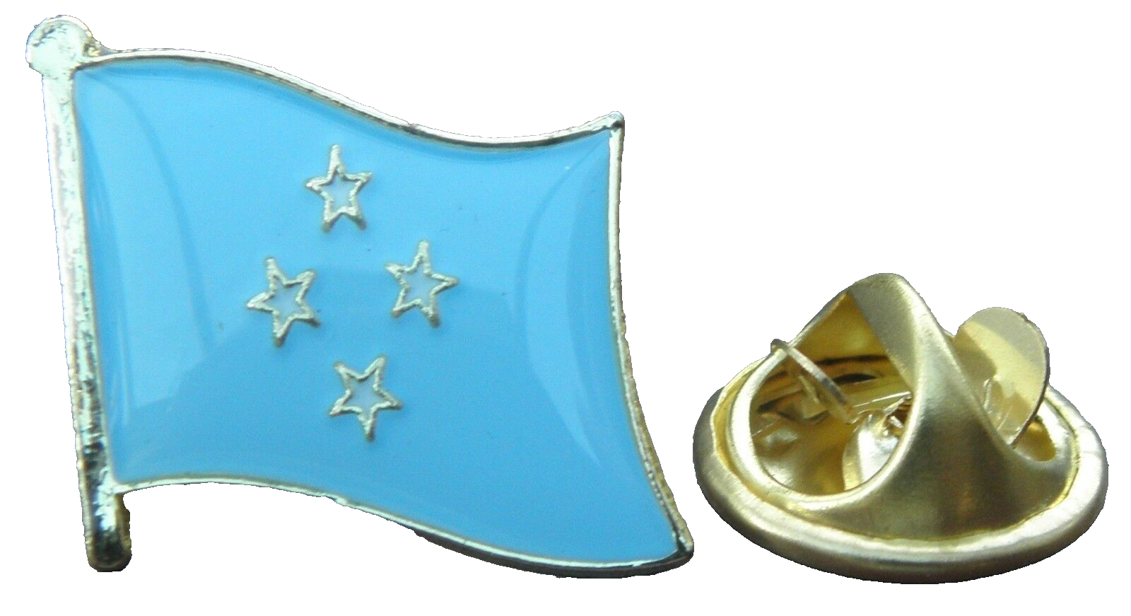 Micronesia Flag Pin Badge FSM Palikir Micronesian Brooch | eBay UK