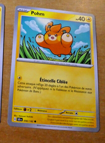 POKEMON COURONNE STELLAIRE FRANCAISE CARD CARTE POHM 056/142 SCR FR ...