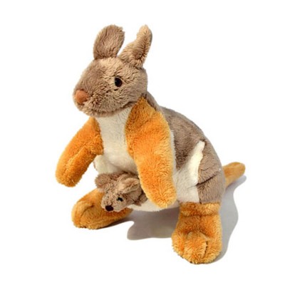 25cm Endangered Yellow-Footed Rock Wallaby Soft Animal Cuddly Plush Toy ...