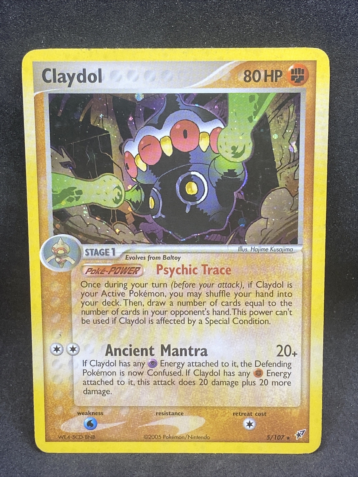 Pokémon TCG Claydol EX Deoxys 5/107 Holo Holo Rare for sale online | eBay