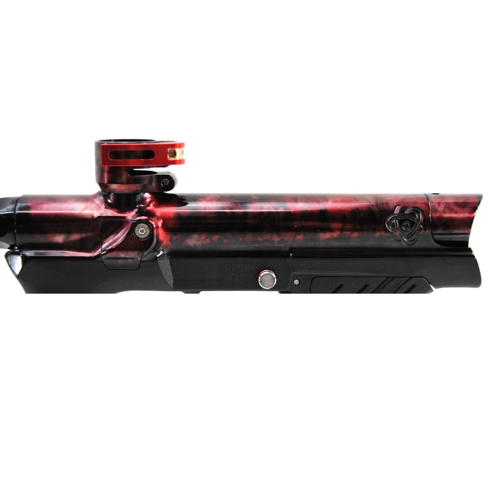 Planet Eclipse Paintball ETHA3M w/ Inception Designs FLE3 Body Kit Red ...