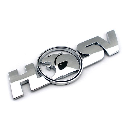 HSV Chrome Logo Badge - Boot or Side Skirt Emblem For Holden VT VX VY ...