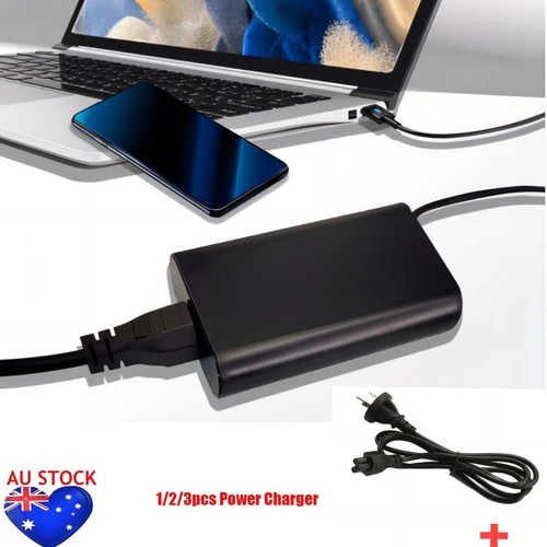 65W USB-C Round Laptop Computer Charger Adapter Power Supply For Dell ...