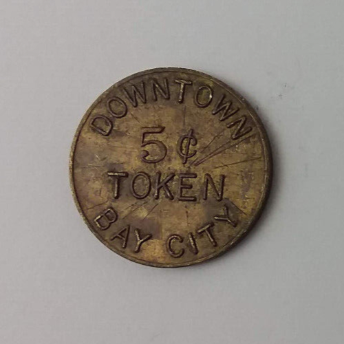 Vintage Downtown Bay City Michigan Parking Token 20mm | eBay