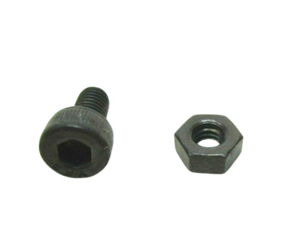 50pcs TOTAL, 25X M4X8mm Black Hex Socket Head Machine Screws & 25X M4 ...