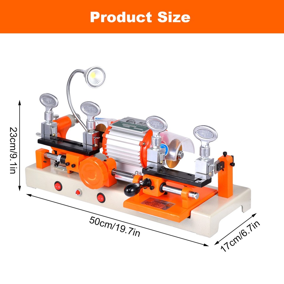 Key Cutting duplicating Machine Cutter Car Key Copier Locksmith Tools ...