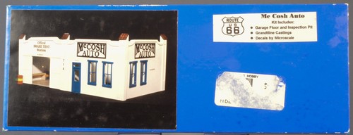 Arrowhead Models 87-661 HO Scale Mc Cosh Auto Service Resin Kit Limited ...