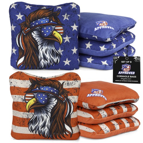 Play Platoon ACO Tournament Series Cornhole Bags Set of 8 - Pro Style Dual Si... 840013443858| eBay