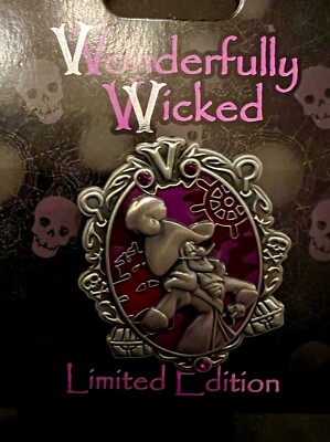 Disney Captain Hook Wonderfully Wicked Pin LE 3000 NEW | eBay