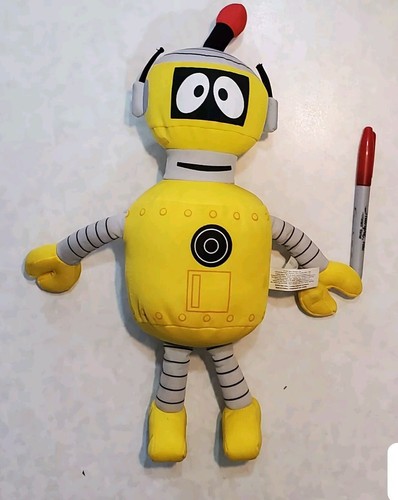 2008 Yo Gabba Gabba Spin Master Talking Plex Stuffed Animal Plush Toy ...