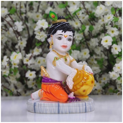 Baby Krishna Statue Resin Small Krishna Idol God of Love Bal Gopal ...