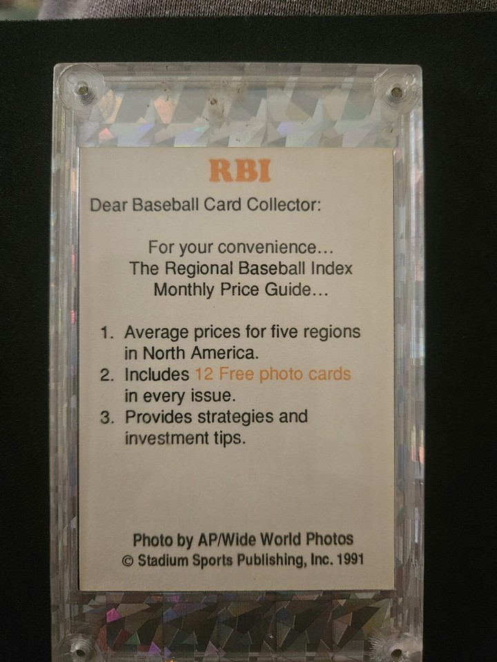 Michael Jordan 1991 Baseball Ultra Rare! RBI!! | eBay