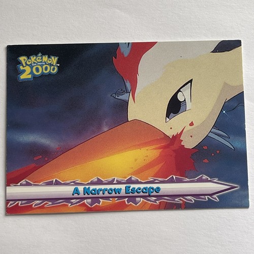 A Narrow Escape 53 Pokemon The Movie 2000 Topps Pokémon Card NM | eBay