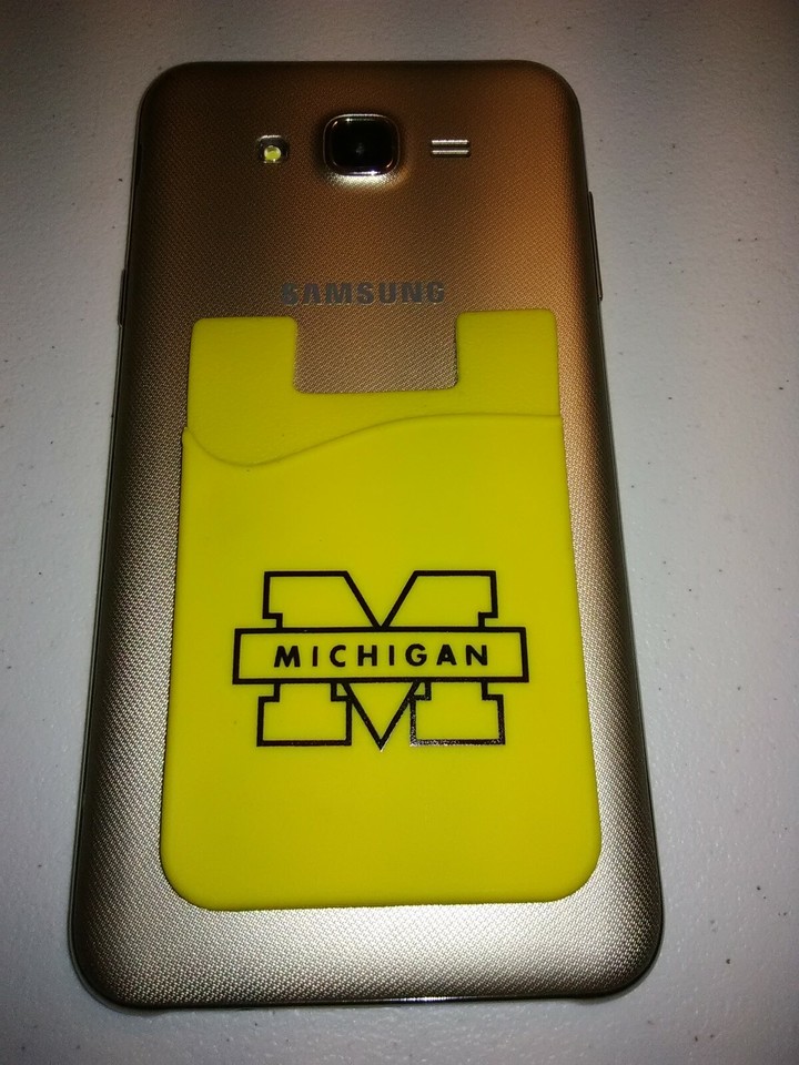 College Teams Silicone cell phone credit card holder | eBay