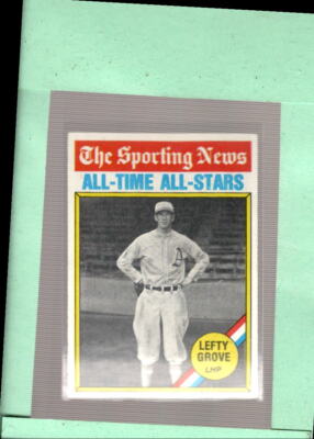 1976 Topps #350 Lefty Grove NM-MT Athletics ID:51730 | eBay