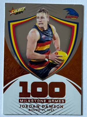 2024 Select Footy Stars Hobby Milestone - JORDAN DAWSON #189/240 ...