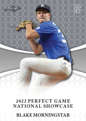 Blake Morningstar 10 ct lot 2022 Leaf Perfect Game Nike All American ...