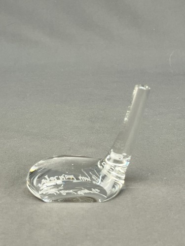 Hal David Berger Putter Golf Club Art Glass 3" Figurine Paperweight c ...