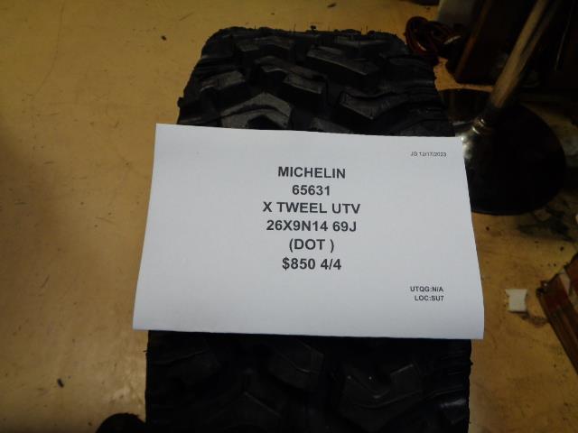 MICHELIN X TWEEL UTV 26 9 14 69J ATV/UTV TIRE 65631 BQ4 | eBay