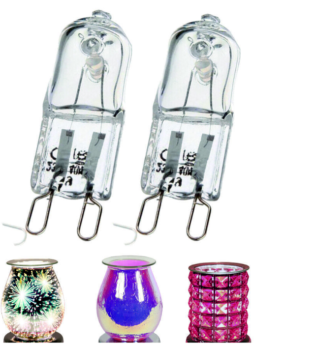 2x G9 40w Kanta Bulbs Replacement For Electric Wax Melt Burner & Aroma ...