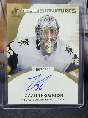 2023-24 SP Authentic Curated Signatures Logan Thompson /299 | eBay