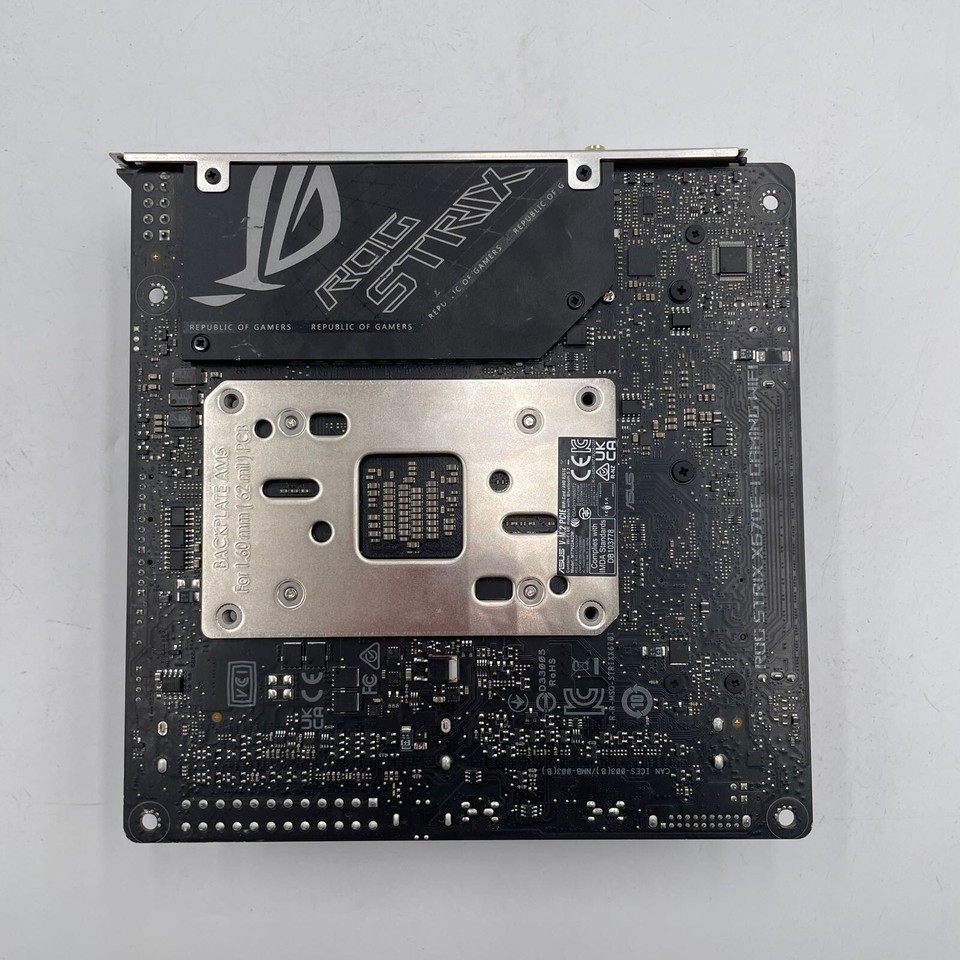 ASUS ROG STRIX X670E-I GAMING WIFI AM5 DDR5 mini-ITX Motherboard | eBay