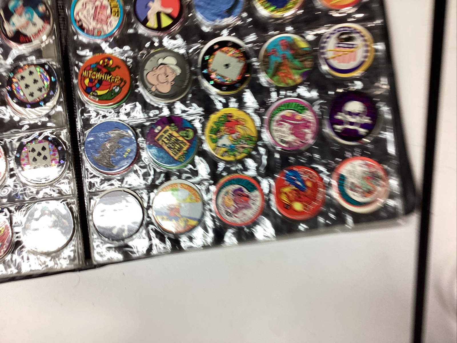 250 Plus Assorted Pog Album Slammer Cards Round Tawain Caps Collection ...