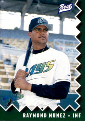 1997 Orlando Rays Best #20 Raymond Nunez Dominican Republic DR Baseball ...