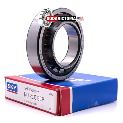 SKF GERMANY NU210 ECP/C3 Cylindrical Roller Bearing 50x90x20 mm | eBay